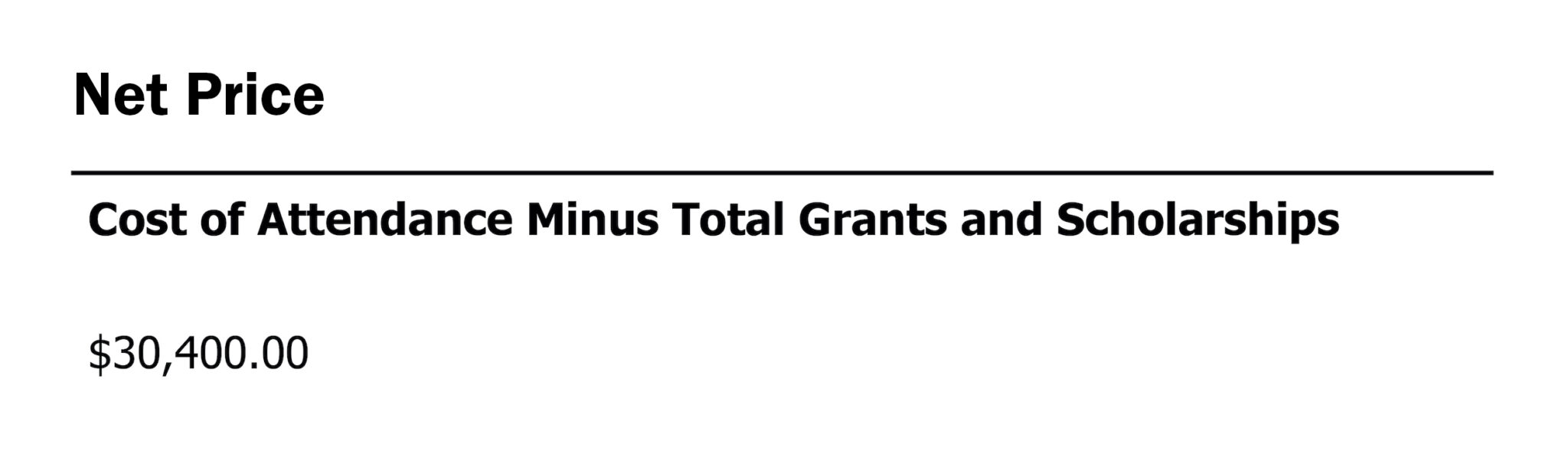 Sample financial aid offer | MIT Student Financial Services